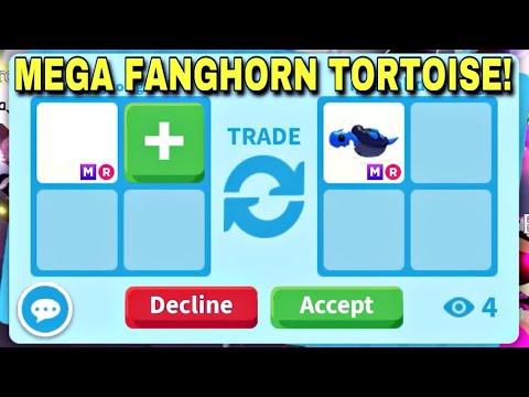 😱🦕OMG! I OFFERED FOR THE *NEW* MEGA NEON FANGHORN TORTOISE! WAS I ...