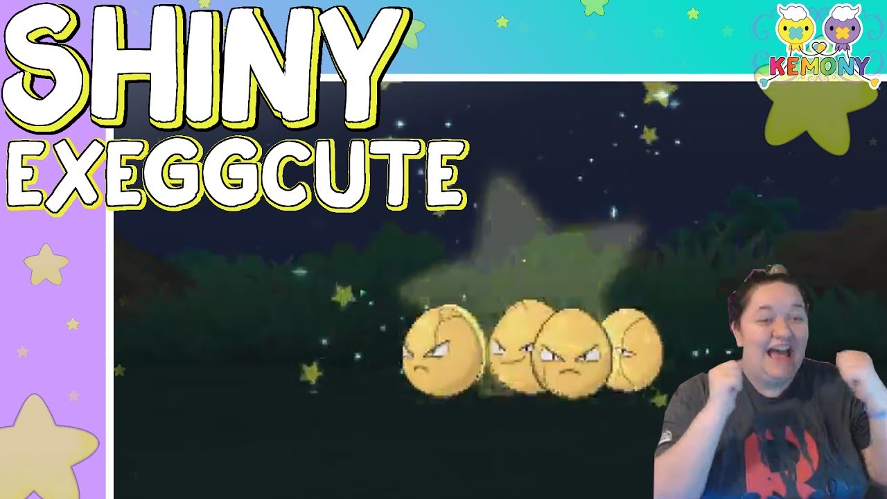 SHINY EXEGGCUTE LIVE RECLAIM Pokemon Sun and Moon Shiny Hunt SOS Method ...