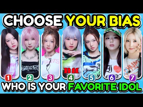 CHOOSE YOUR BIAS! in every K-Pop Group💖🔥Most Popular K-Pop Idol | K-Pop Quiz Game 2025