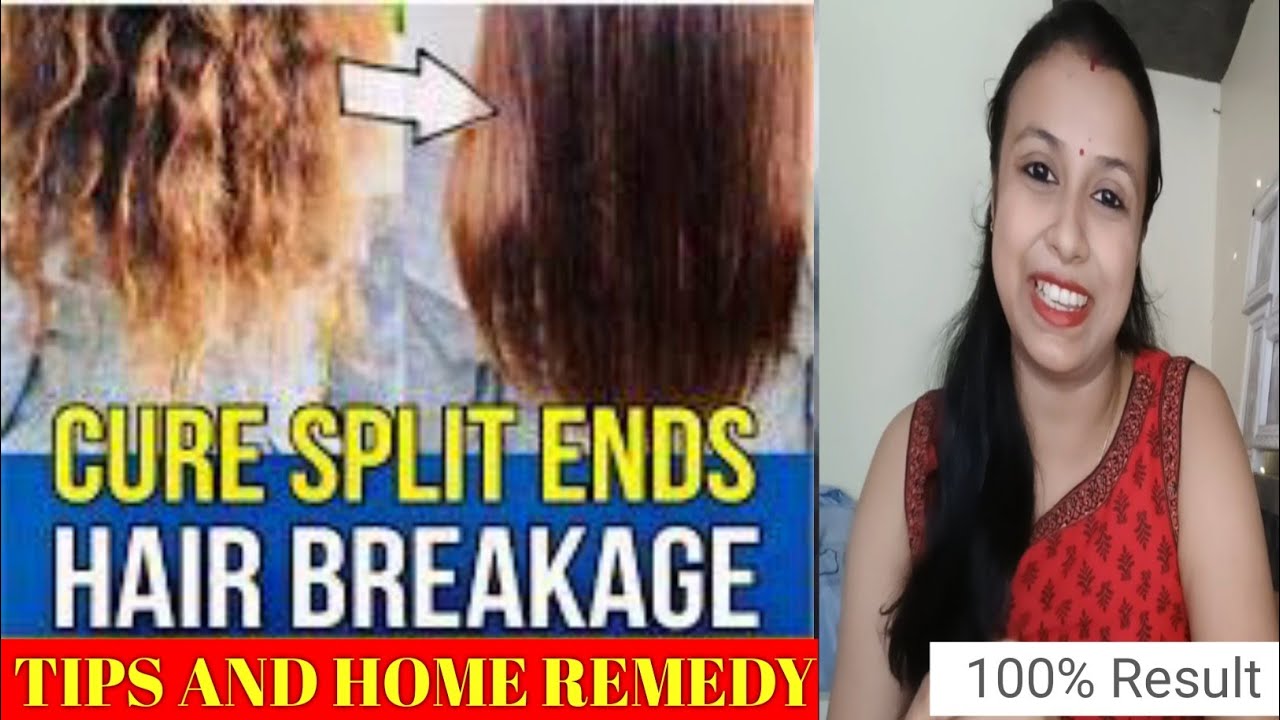 How To Get Rid Of Split Ends | Do's and Don't with a Home Remedy for ...