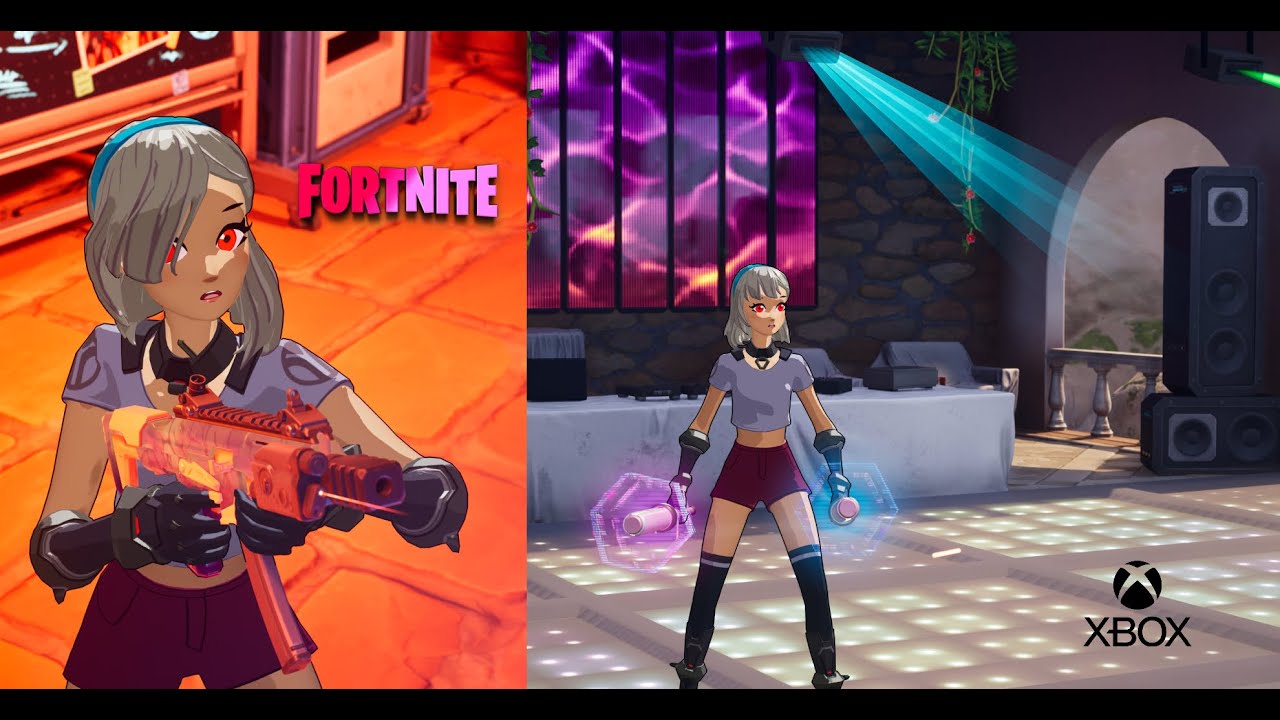 Fortnite Lexa Skin Gameplay Chapter 5 Season 2 - YouTube