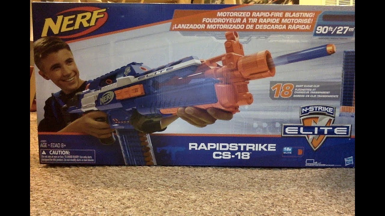 Nerf Elite Rapid Strike Mission Kit