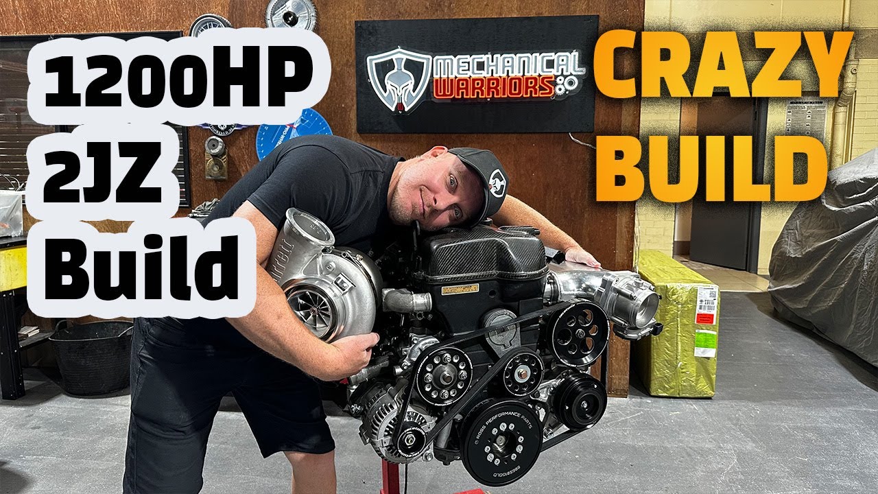 Building the 2JZ Engine for the Ultimate Toyota Supra Giveaway! - YouTube