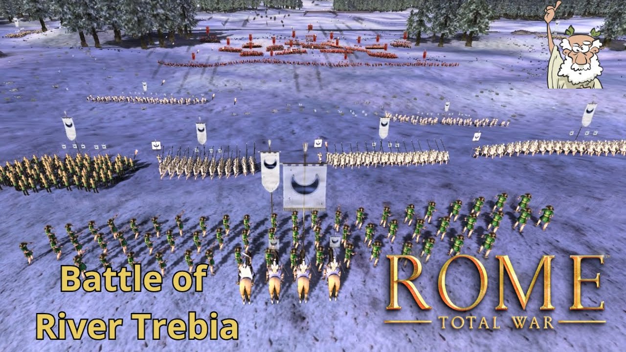 Battle of River Trebia in OG Rome: Total War for the First Time - YouTube