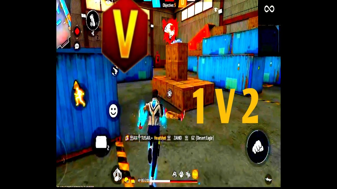 Lone Wolf Mode 1 Vs 1 Pro Full😈gameplay💥 Garena Freefire Short