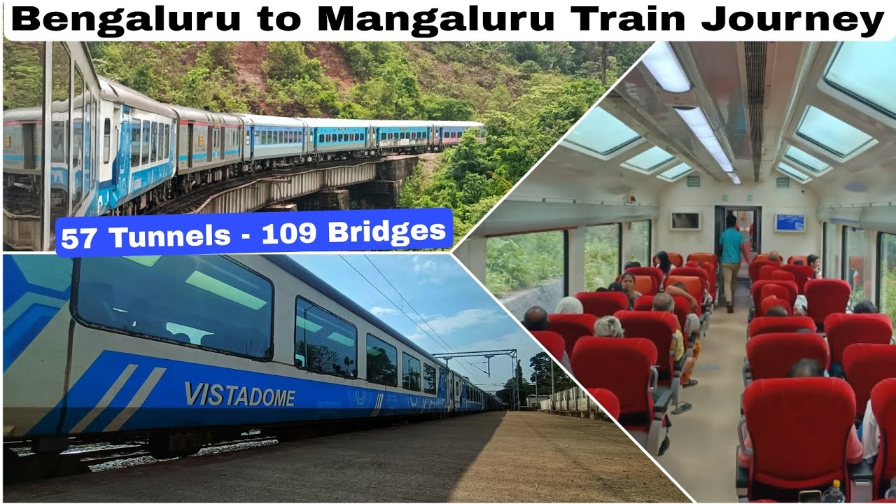 Luxurious Vistadome Coach Experience:16575 Yesvantpur - Mangalore ...