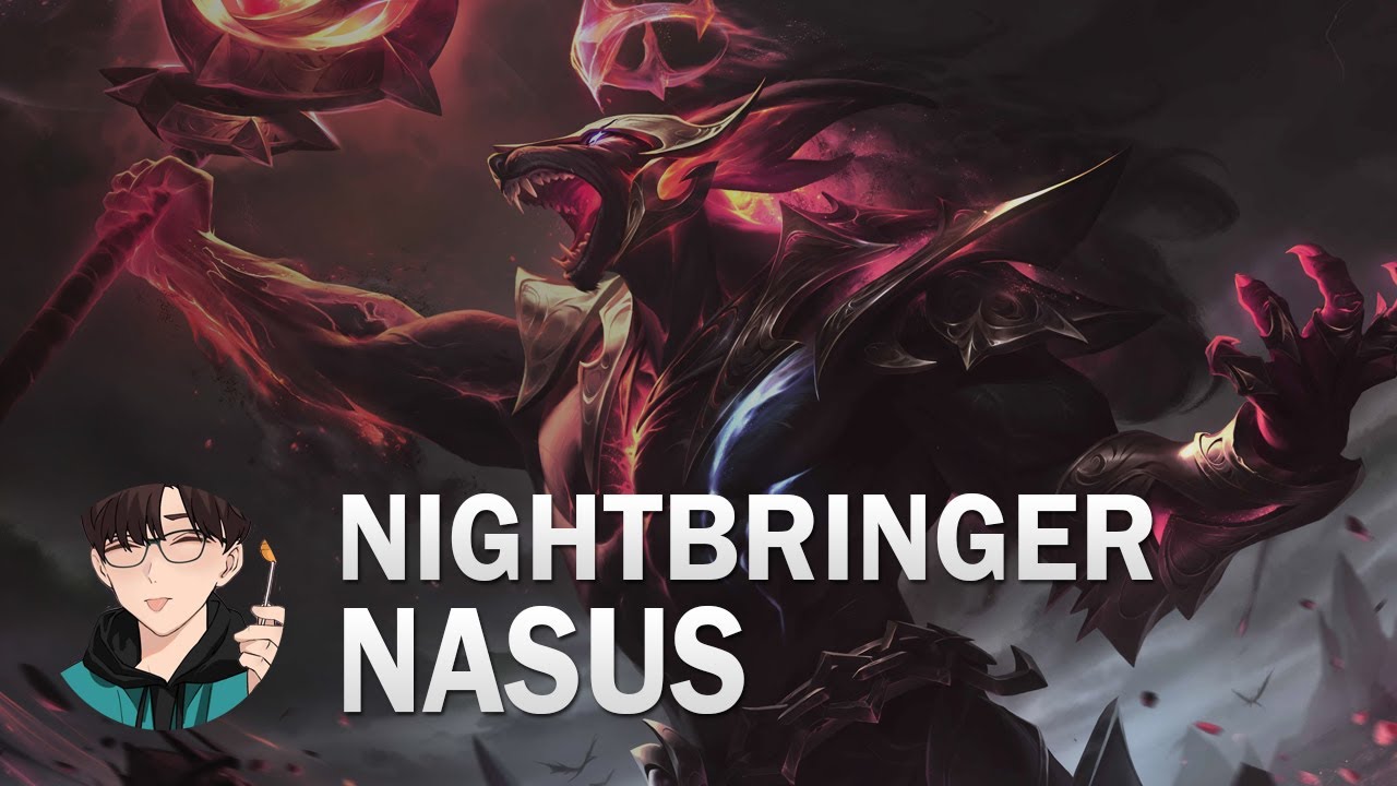 Nightbringer Nasus Skin Preview - League of Legends - YouTube