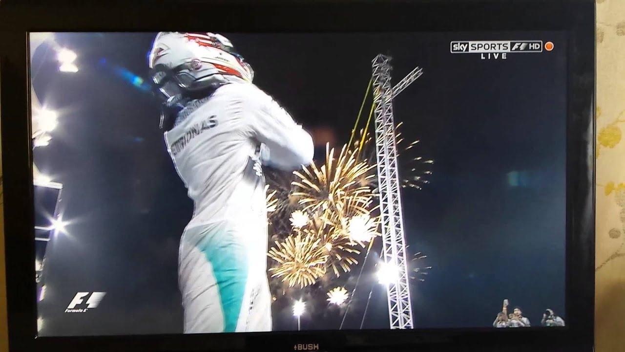 Lewis Hamilton Celebration - YouTube