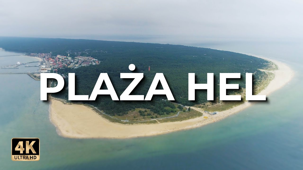 Plaża Hel | Plaża w Helu z drona | Lato | LECE W MIASTO™ [4k] - YouTube