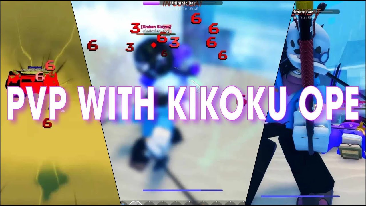 [GPO] Normal Kikoku/Ope pvp video but Im using Kikoku like 90% - YouTube