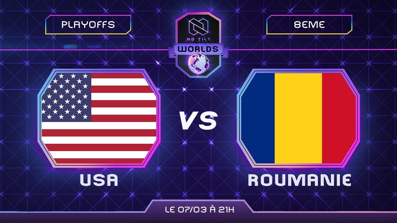 USA vs ROUMANIE - 8ème de finale | Coupe du monde 2020 feat. @Ashtax ...