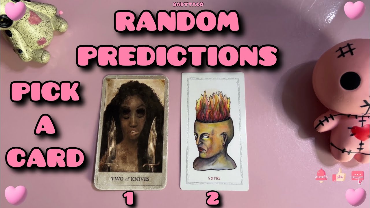 RANDOM PREDICTIONS 🔮 PICK A CARD #pickacard #allsigns #allsignsreading ...