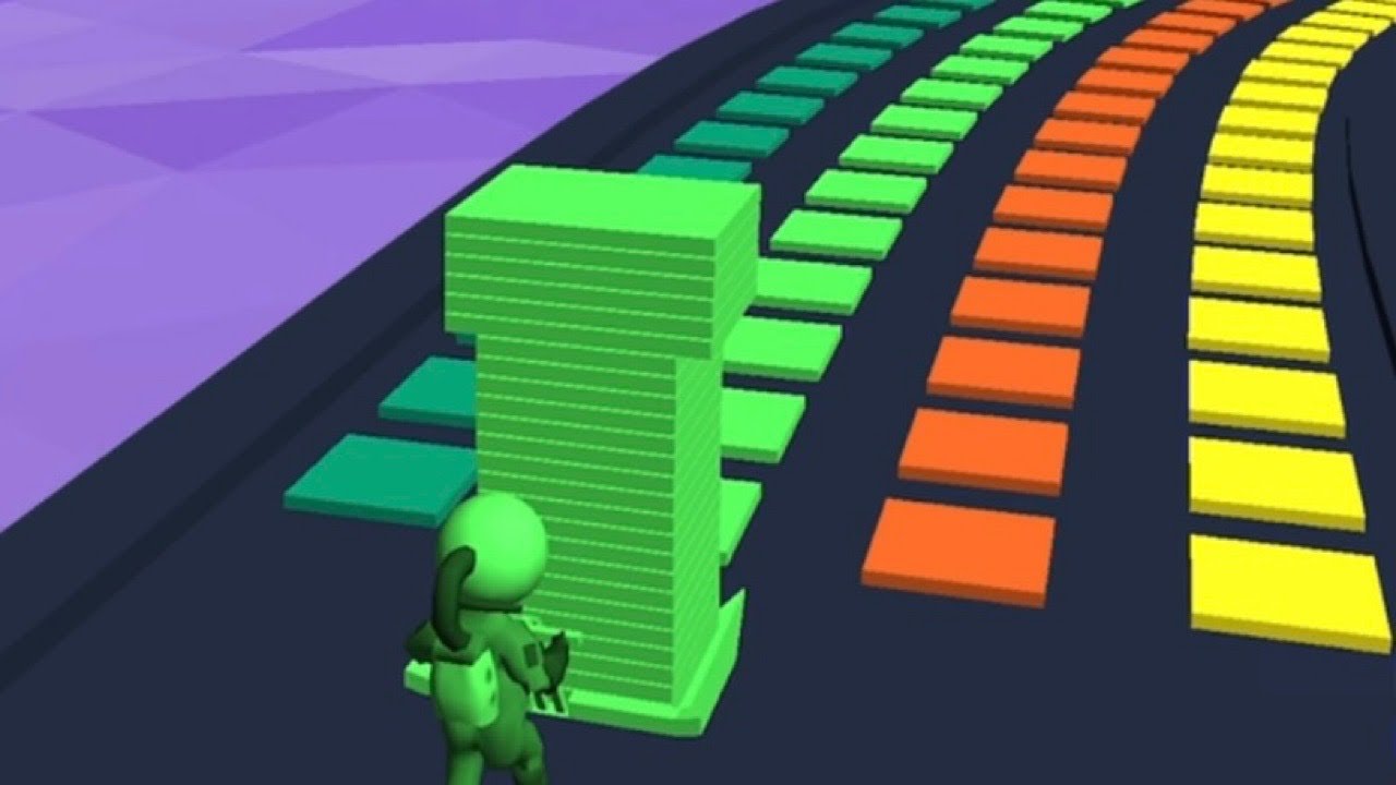 Stack colors | all levels game play android iOS Level 78 - YouTube