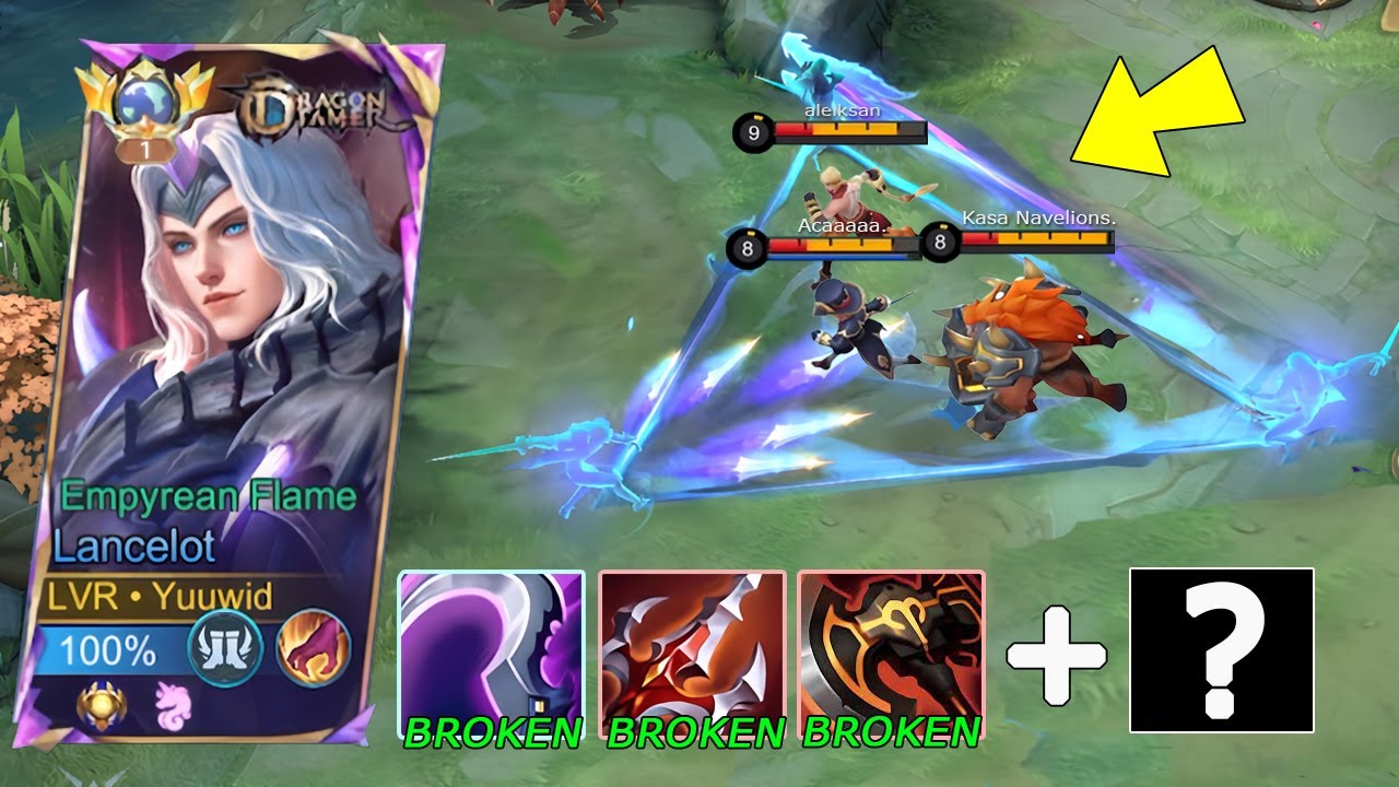 REKOMENDASI BUILD LANCELOT TERSAKIT DI PATCH TERBARU 2024!!! WAJIB DI ...