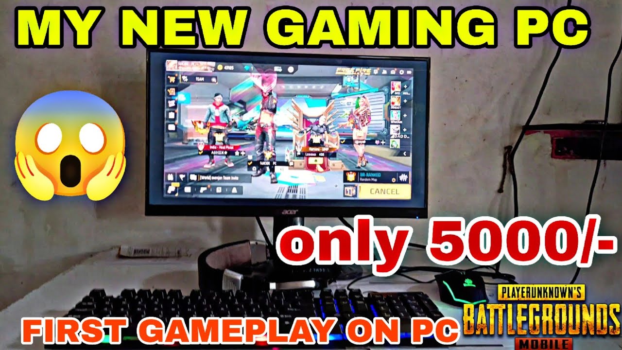 Build a low-end gaming PC || budget gaming PC || biswas gamer pc setup ...