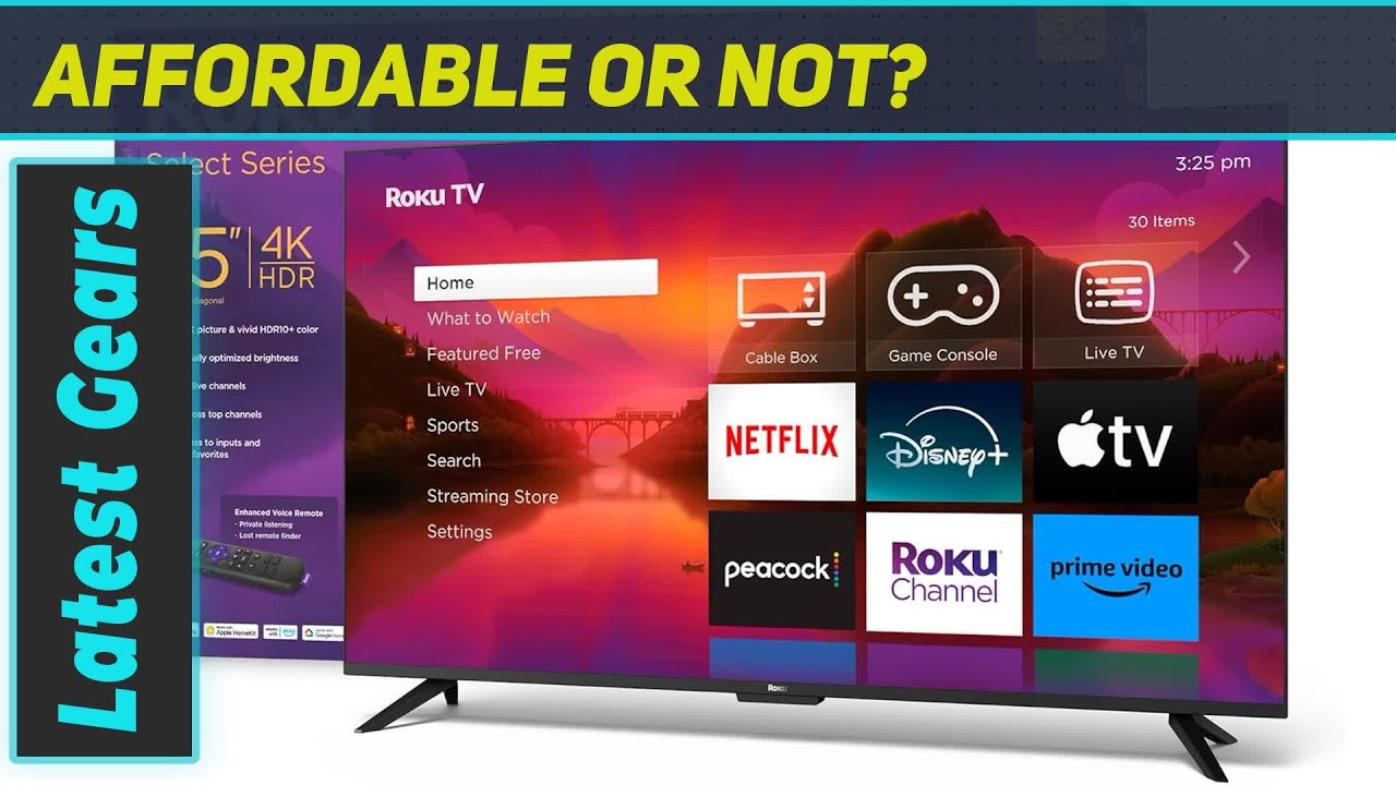 Roku 55" Select Series 4K TV: Unboxing & First Impressions - YouTube