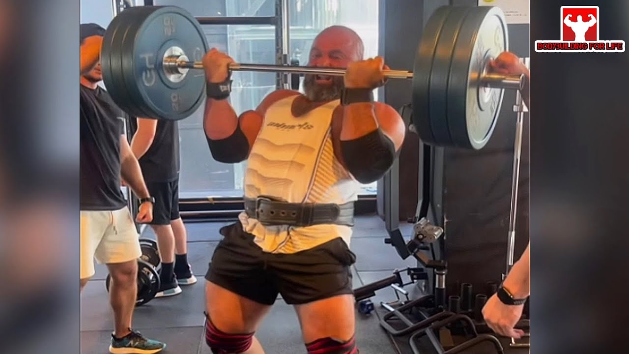 144 KG Biceps Barbell Curl - Wagner Bortolato - YouTube