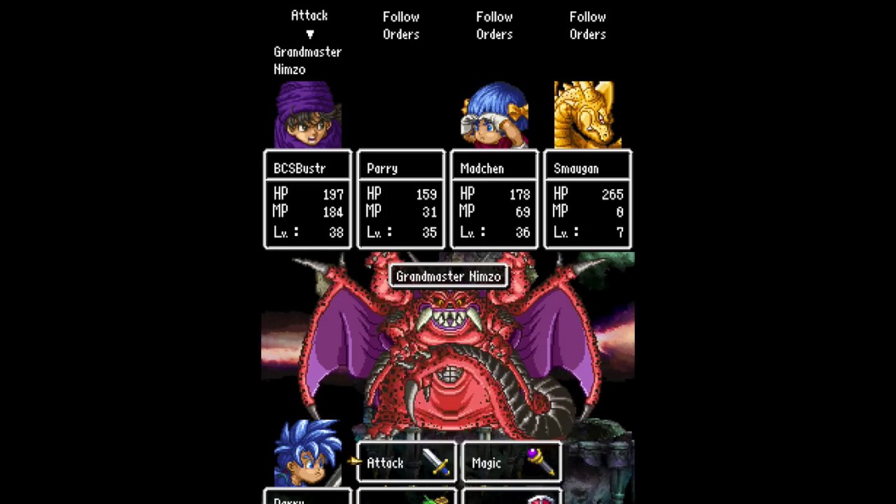 Let's Play Dragon Quest 5 - #52: The Battle With Grandmaster Nimzo ...