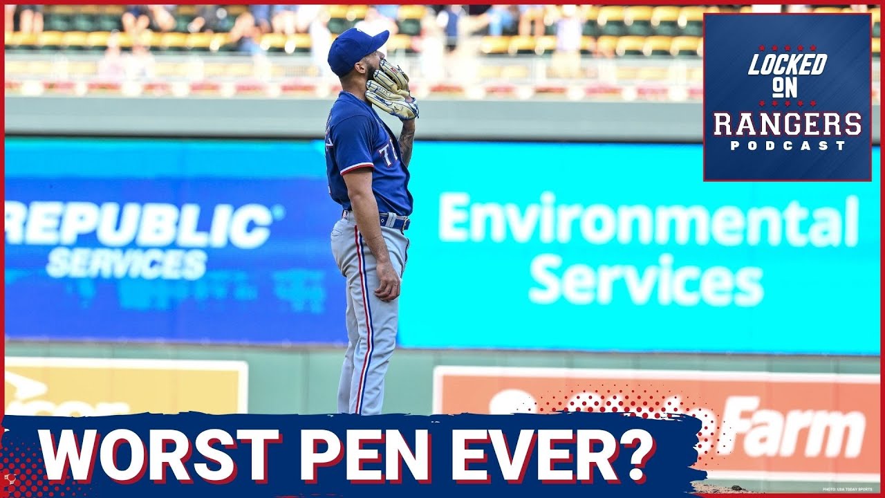 Texas Rangers' bullpen struggles are historic, draining hope for any ...