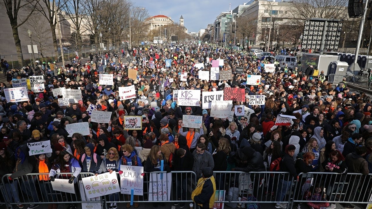 March for Our Lives spreads outside US - YouTube