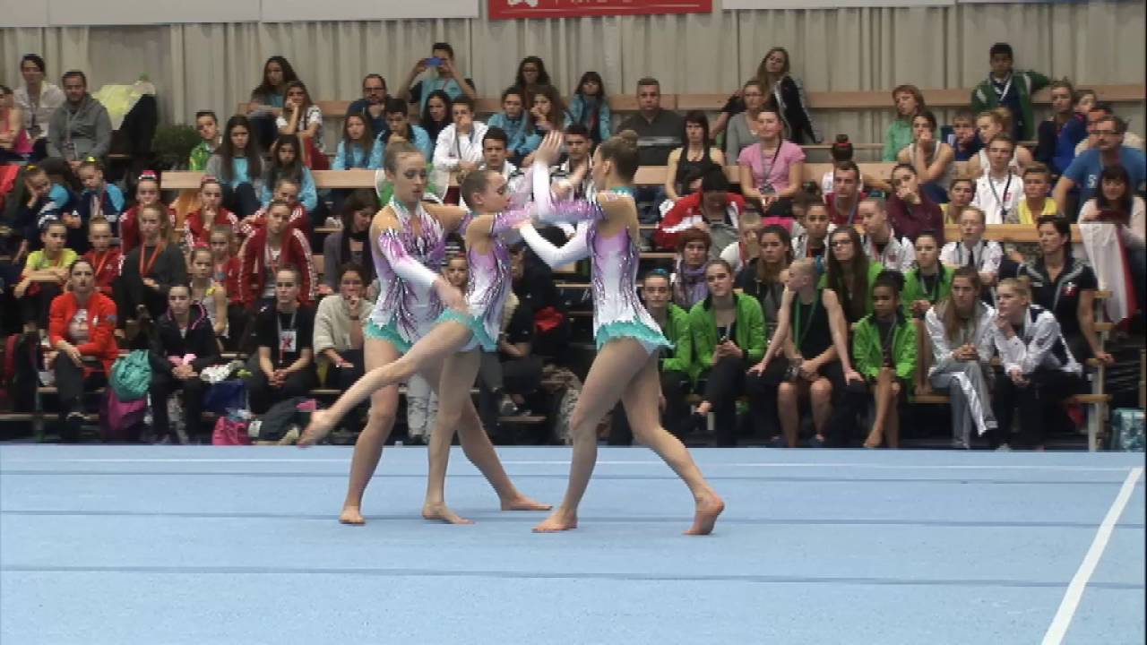 Richmond Gymnastics Association JUN DYN WILLIAMS Kitty DAWSON Tabitha ...