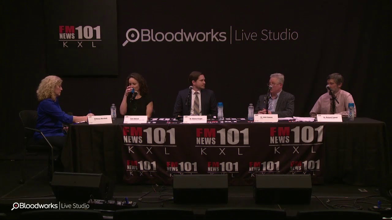 KXL's Coronavirus Panel Discussion in the Bloodworks Live Studio - YouTube