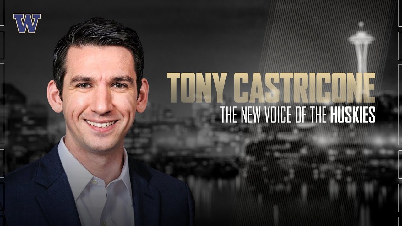 Tony Castricone: The New 'Voice of the Huskies' - YouTube