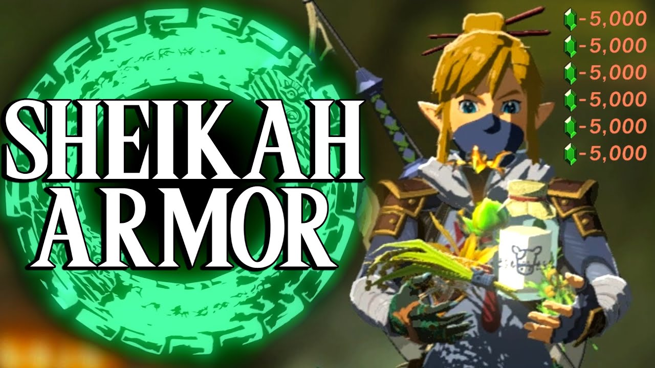 Buy Sheikah Armor at Full Price in Kakariko Village - Tears of the ...