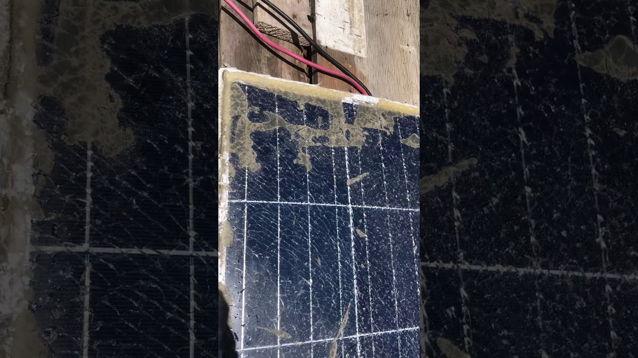 Reparación de panel solar (video 2) - YouTube