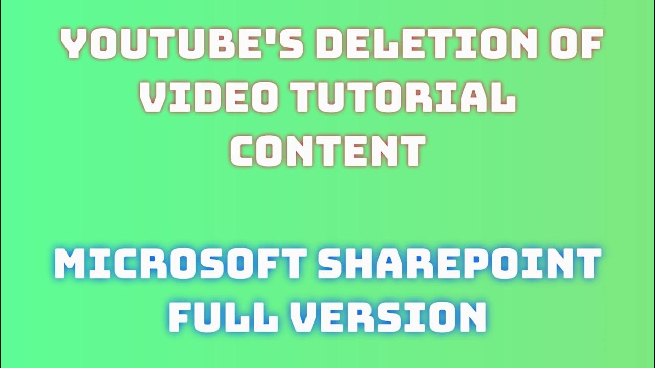 Easy Steps to Download & Free Install Microsoft SharePoint - YouTube