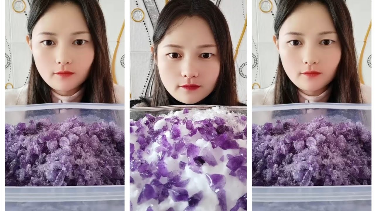 ICE-0230.ice eating.cruncy ice and soft ice - YouTube