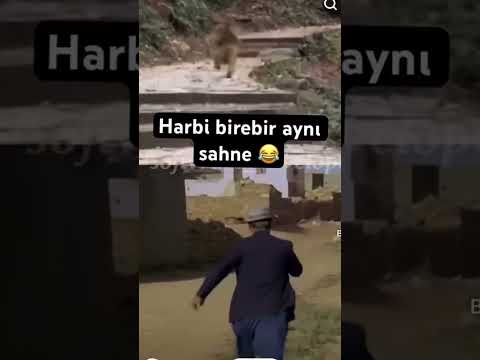 HARBİ AYNI SAHNE 😂