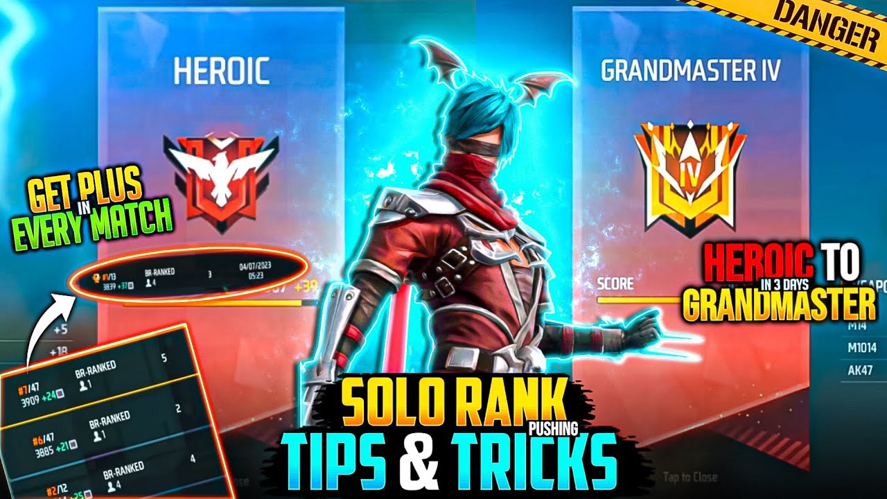 [Secret] Solo Rank Push Tips And Tricks || Fast Rank Push || How to ...