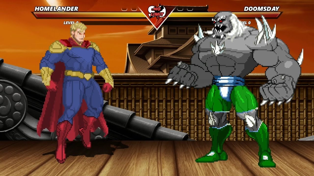 HOMELANDER vs DOOMSDAY - Highest Level Amazing Fight! - YouTube