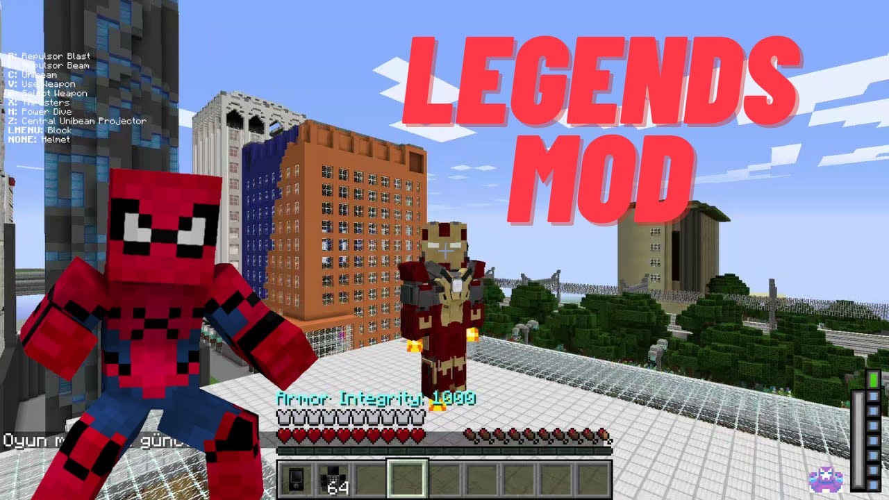 MİNECRAFT LEGENDS MOD NASIL İNDİRİLİR GÜNCEL 2022 - YouTube