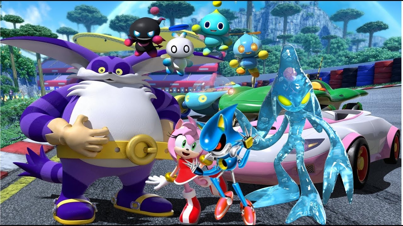 Team Sonic Racing New Characters 😱 😱 😱 😱 😱 😱 - YouTube