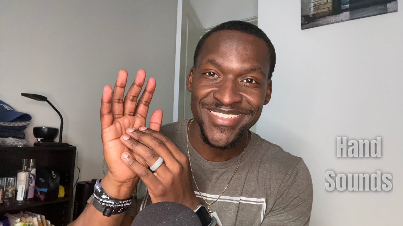 ASMR Fast Tingly Hand Sounds👏 w/ occasional mouth sounds - YouTube