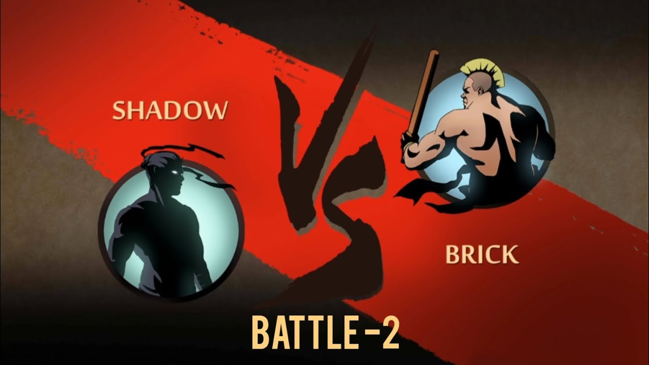 Shadow vs Brick| Shadow fight 2| Nekki and Banzai game| - YouTube