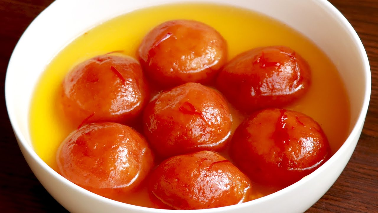 ডিম ছাড়াই তৈরি করুন গোলাপ জাম | Gulab Jum Mishti | Gulab jamun ...