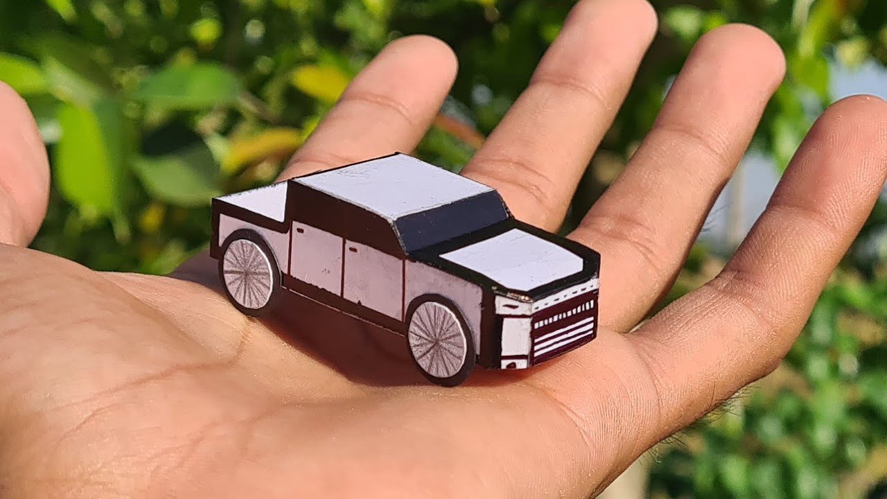 Handmade car /Easy paper car /new paper model /art and craft /# ...