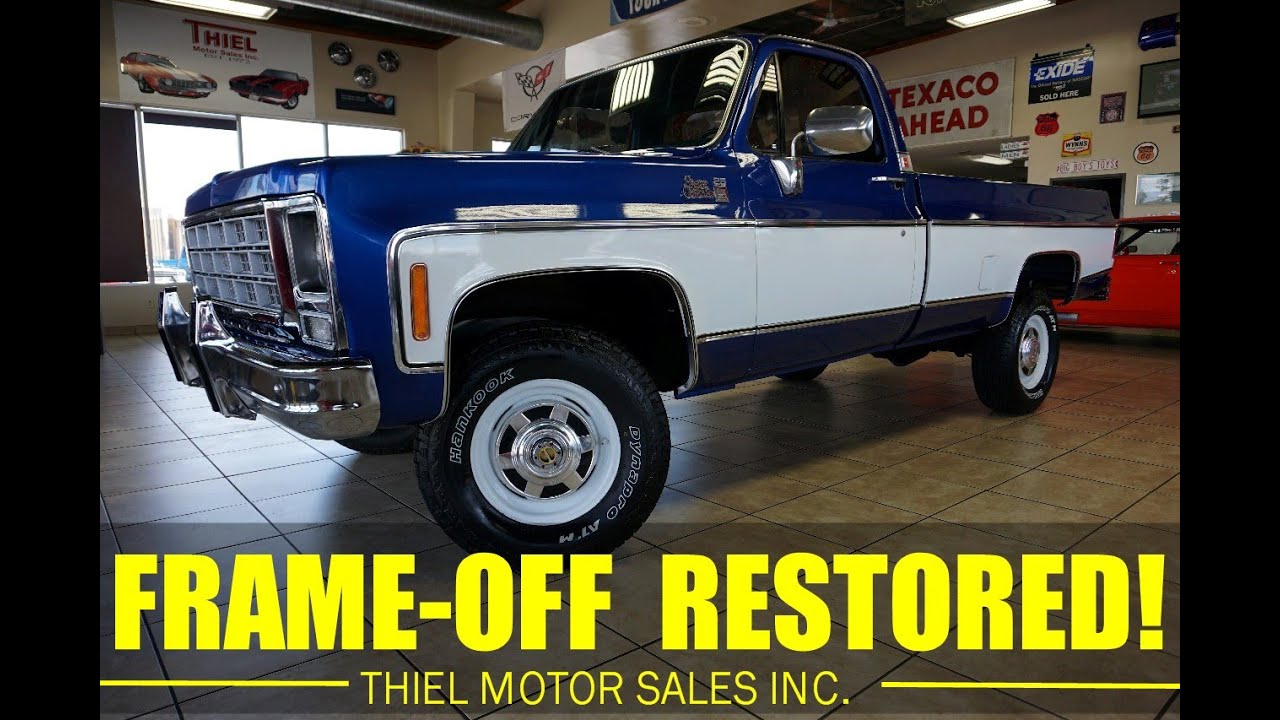 1980 GMC K2500 4X4 FRAME-OFF RESTORED V8 AUTOMATIC FOR SALE @ WWW ...