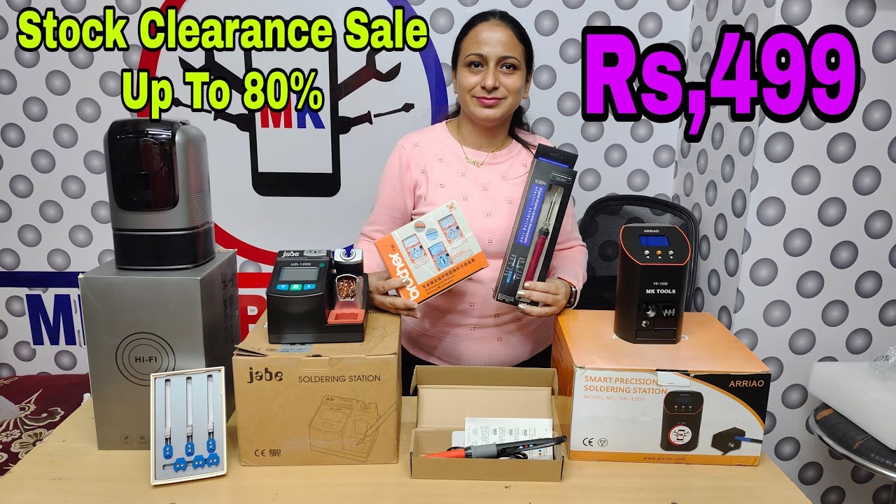 Stock Clearance Sale || Mobile Repairing Tools || Mk Tools - YouTube