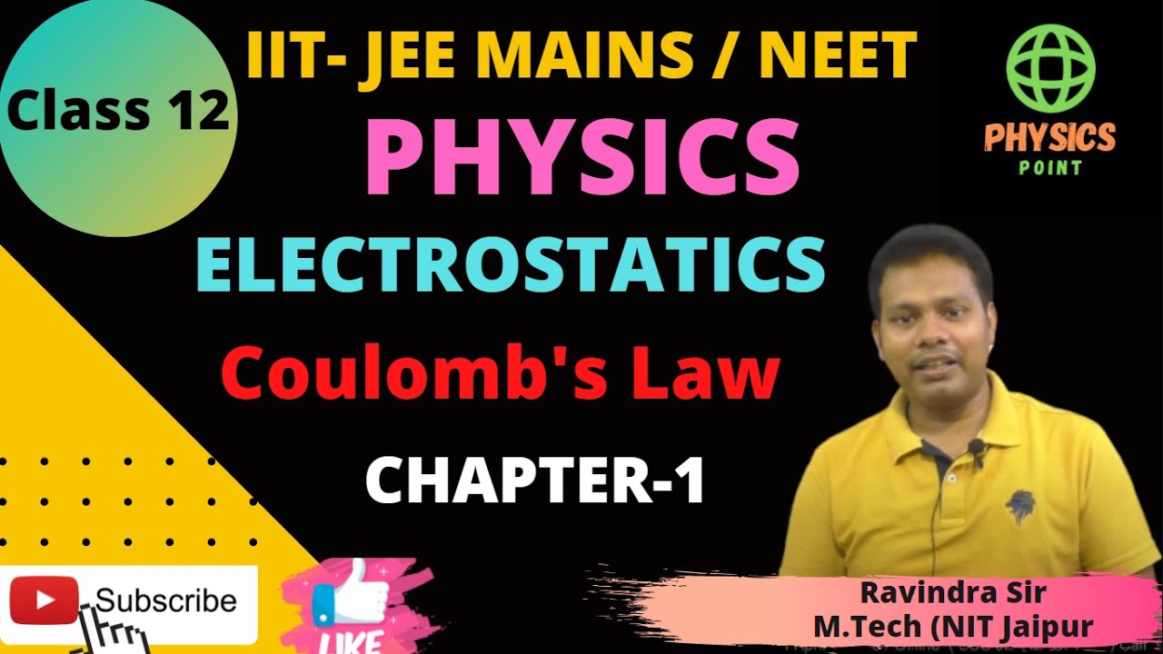 Class 12 Chapter1|#02 Coulomb's Law and Force Between Multiple Charges ...