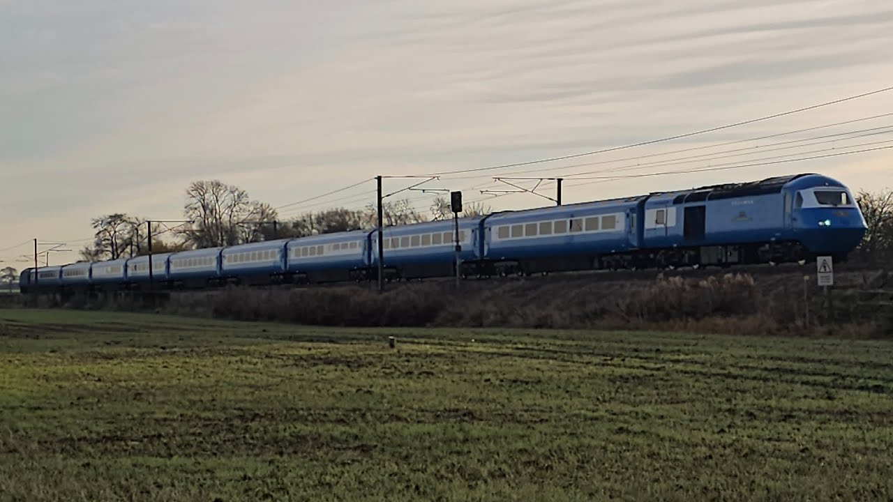Locomotive Services Midland Pullman HST 43059+43049 At Adwick From ...