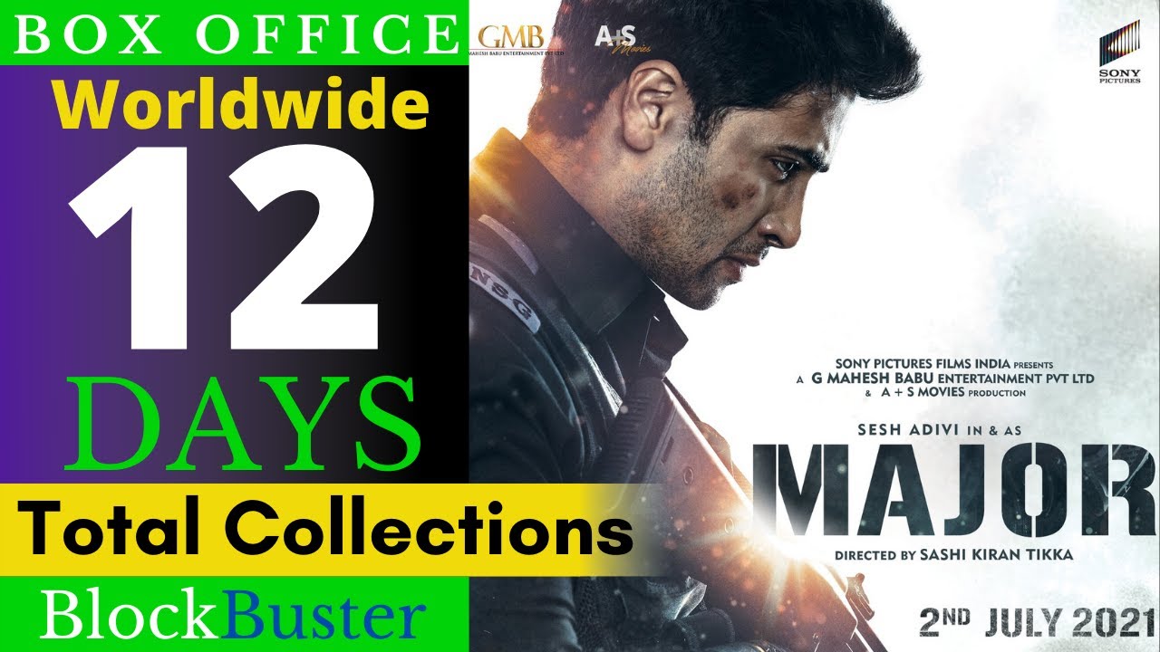 Major worldwide Box Office Collection | Major 12 Day Collection, Adivi ...