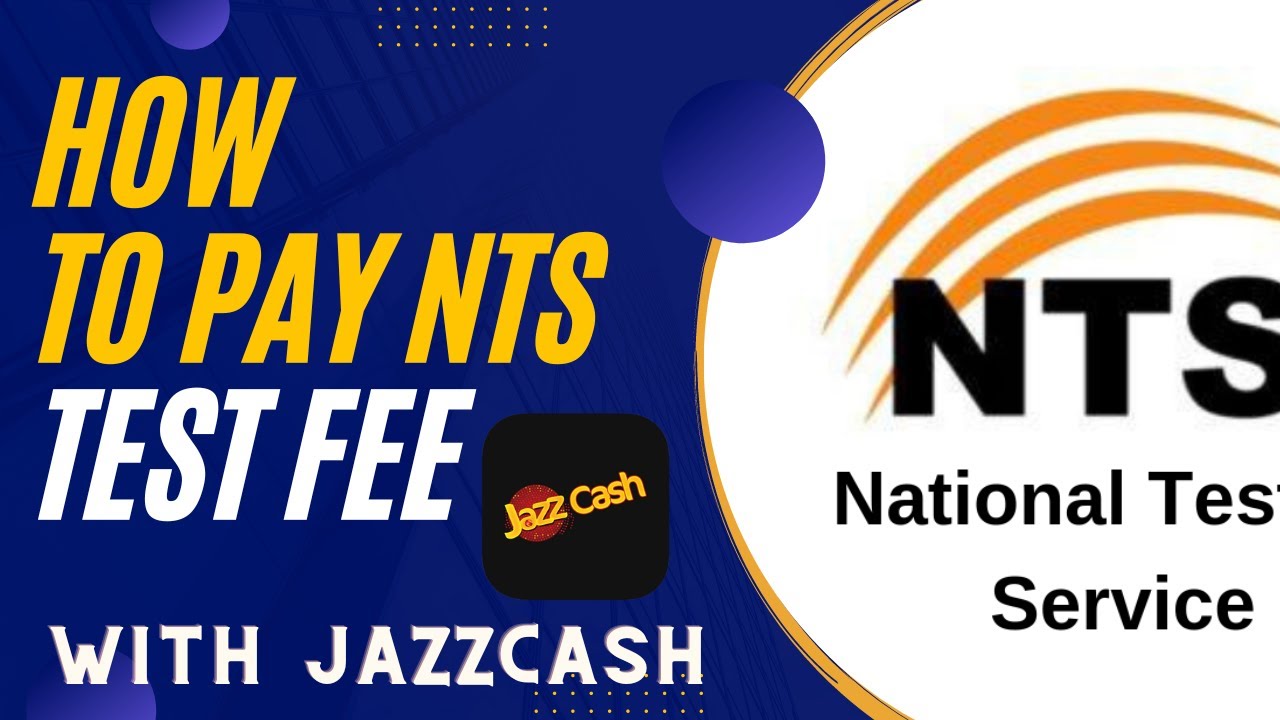 How to Pay NTS Fee Jazz Cash |NTS Online Fee Payment | 1Bill 1Link |NTS ...