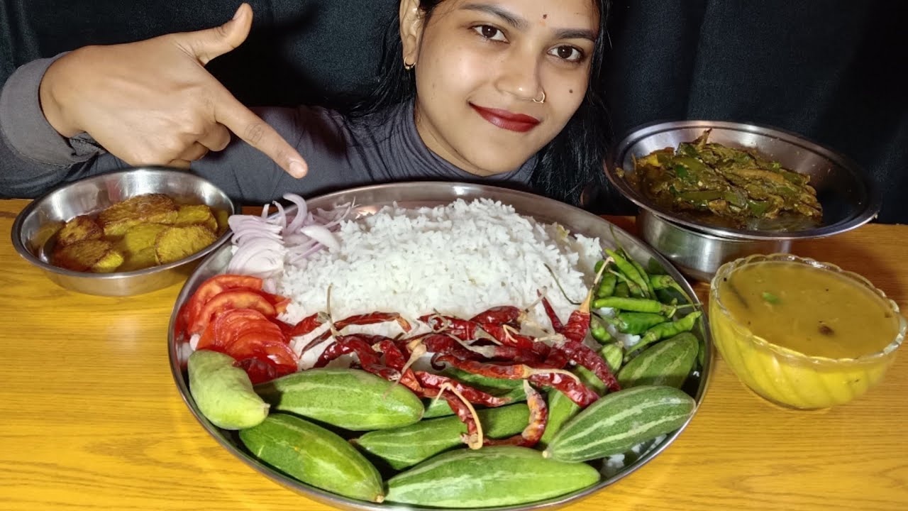 Bigbites Daal Bhat,Fish Chor Chori,Lauki Fry, Parwal Vhorta | Eating ...