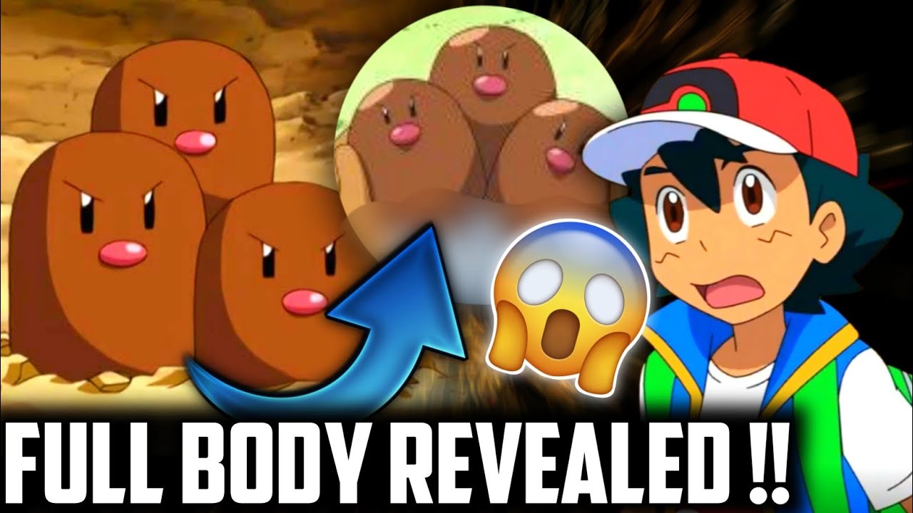 DIGLET FULL BODY REVEALED!! 🔥 ||Stronger then Arceus Mewtwo Pokémon 💪😂 ...