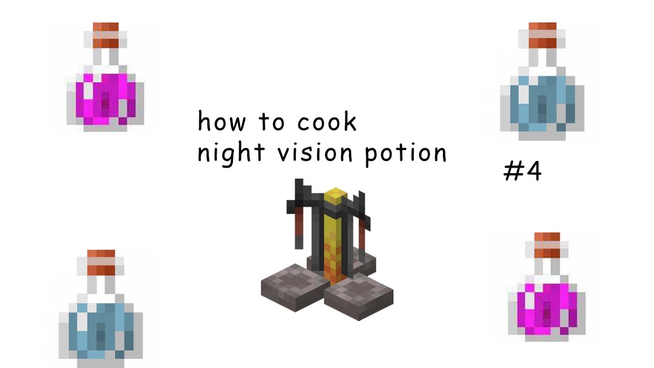 How to cook night vision potion - YouTube