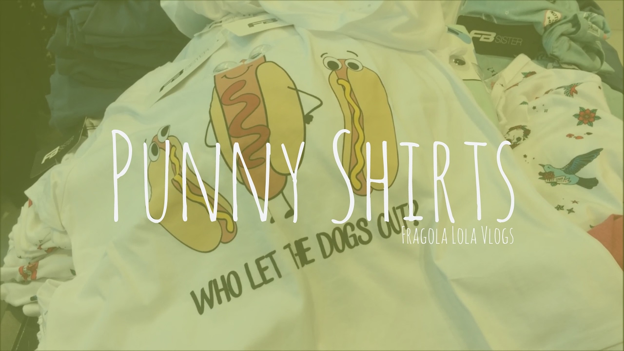 Punny Shirts - Vlog 313 - YouTube